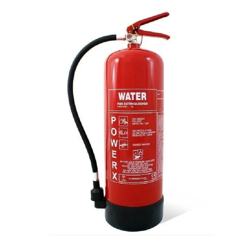 9 Liter Water Based Fire Extinguisher - IS 15683 Compliant, Corrosion ...